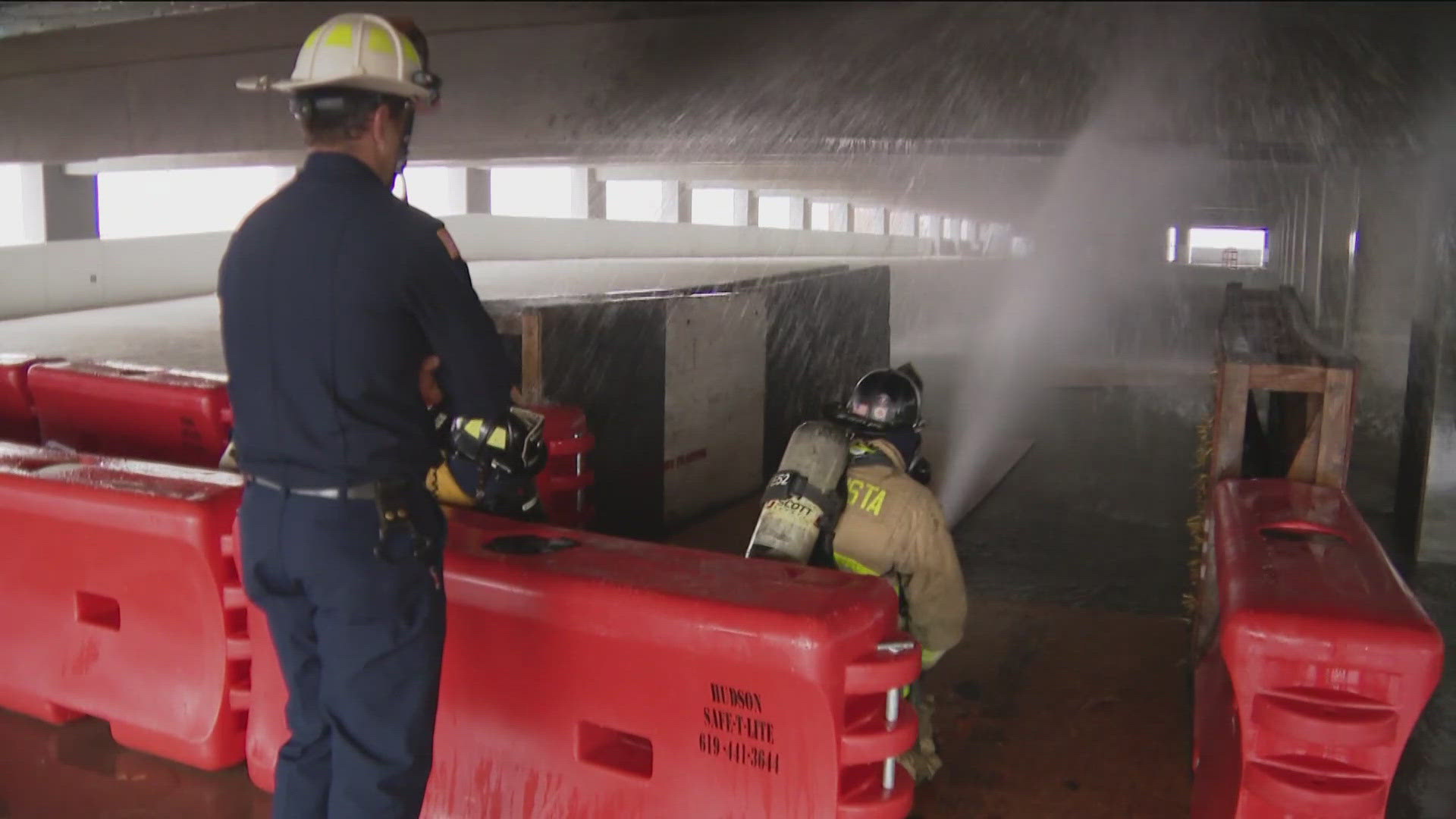 Chula Vista and San Diego firefighters hone skills during specialized ...
