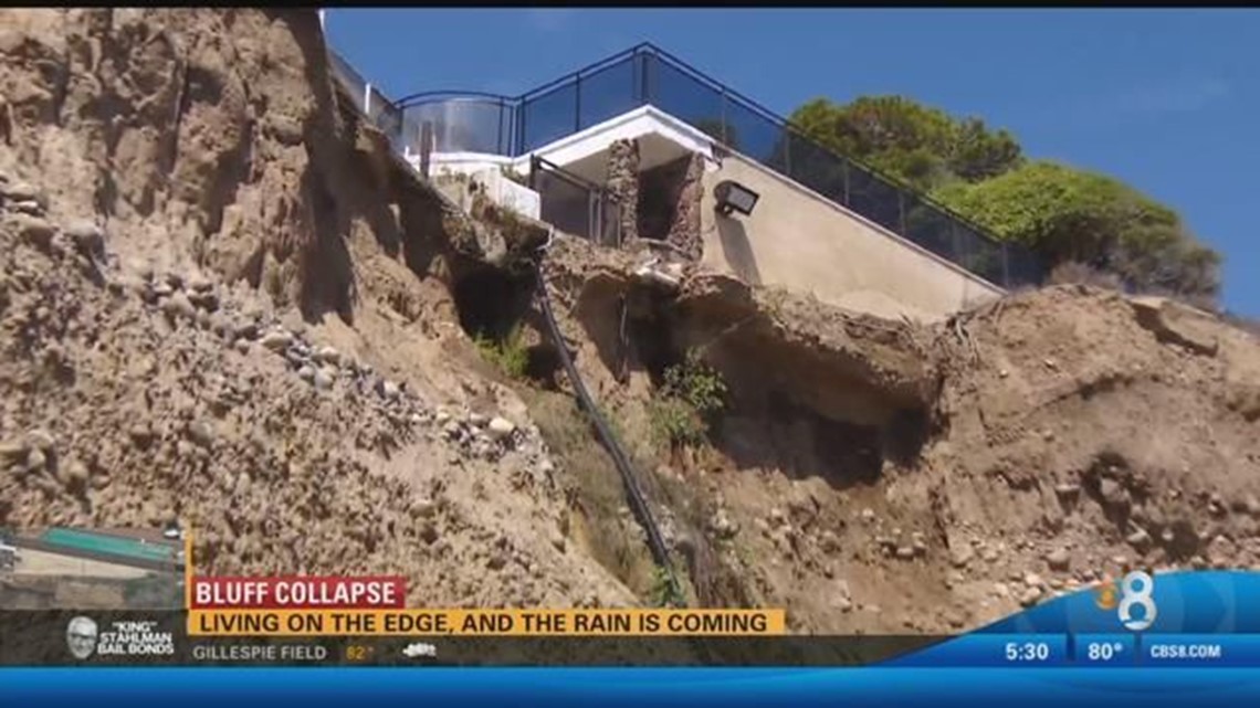 Living on the edge: Erosion threatens cliffside homes in La Jolla ...