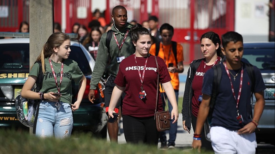 Students stage school walkouts on Columbine anniversary | cbs8.com