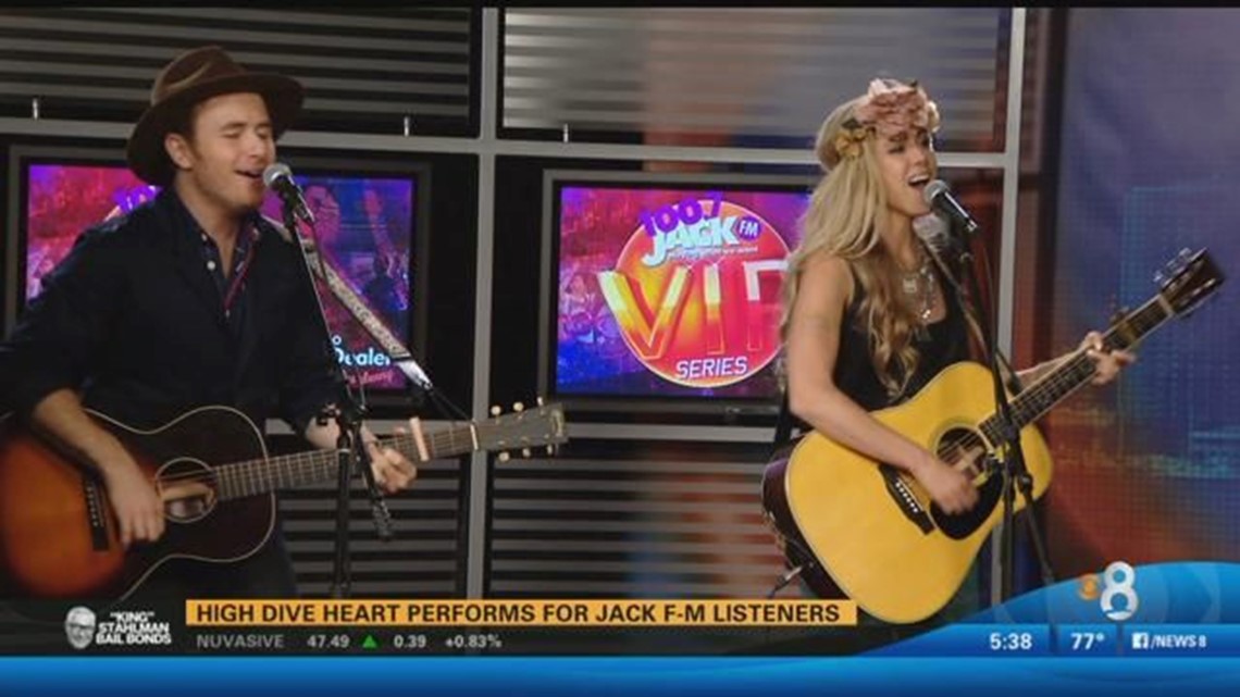 High Dive Heart performs for Jack FM listeners | cbs8.com