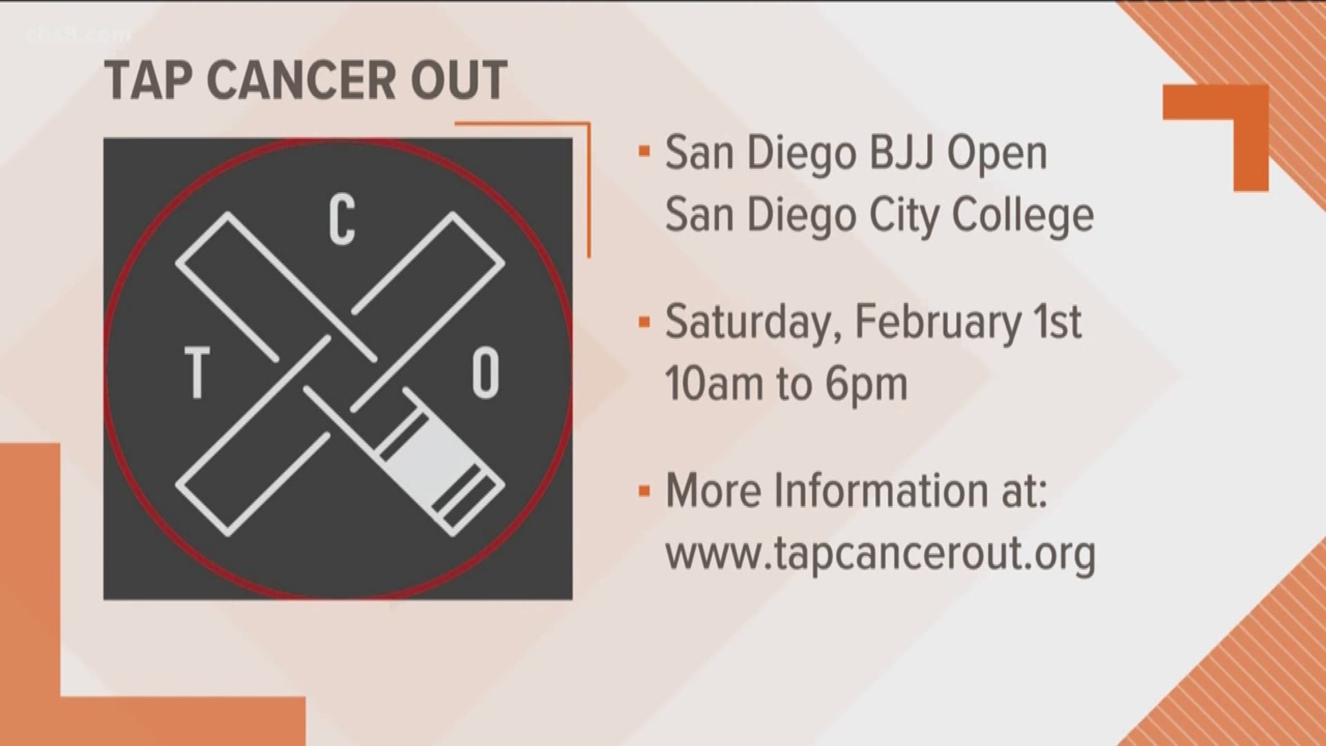 Tap Cancer Out to raise awareness and funds for cancer-fighting o ...
