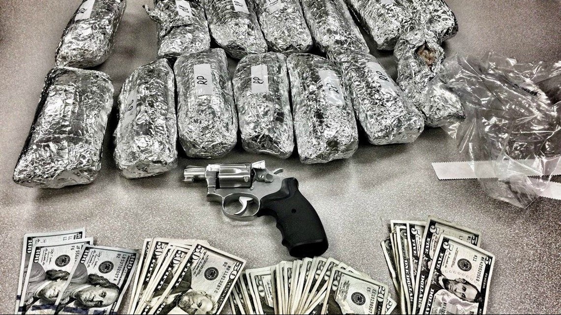 LA officers confiscate 14 meth packages wrapped like burritos | cbs8.com