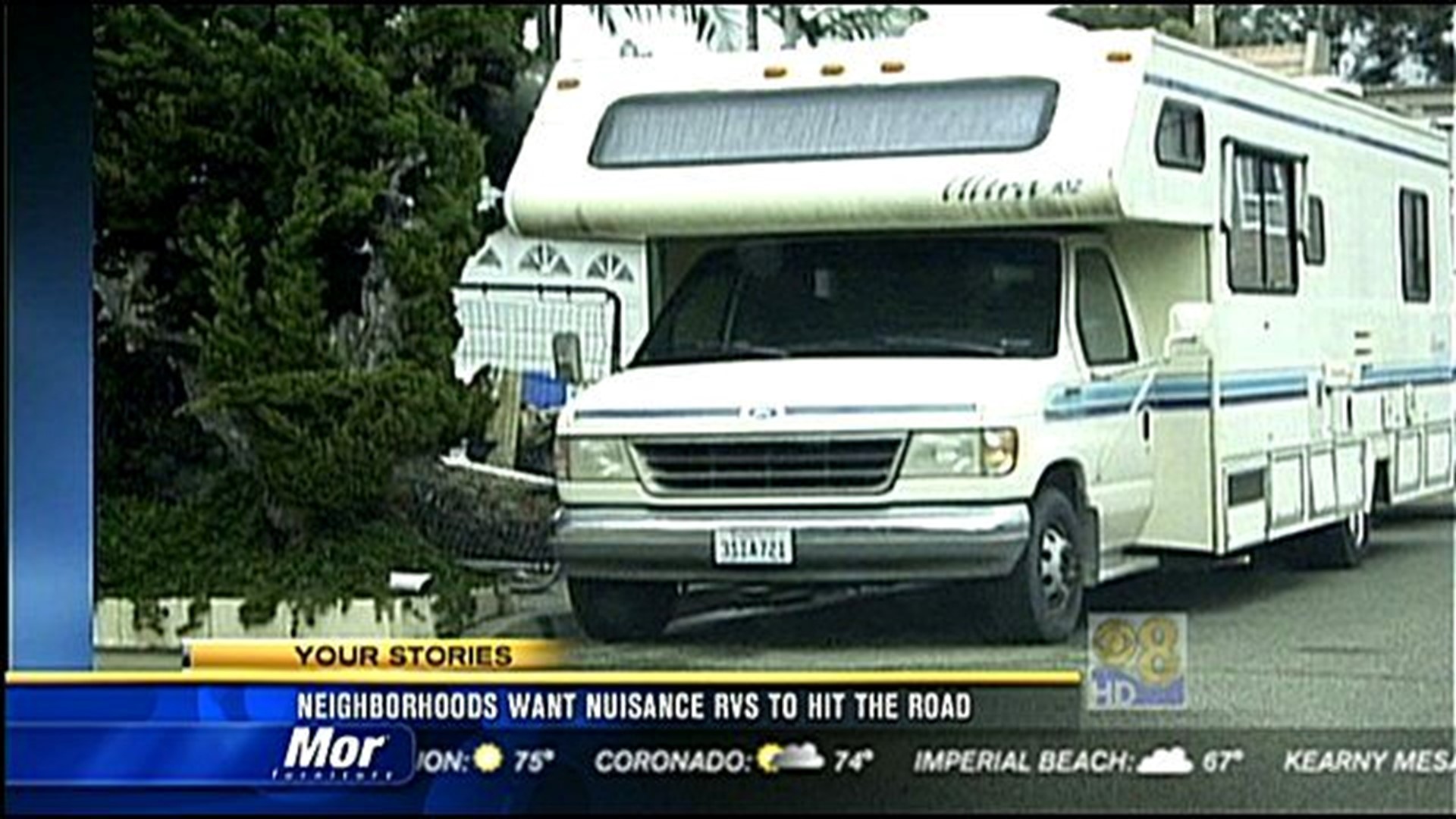 Neighborhoods want nuisance RVs to hit the road | cbs8.com