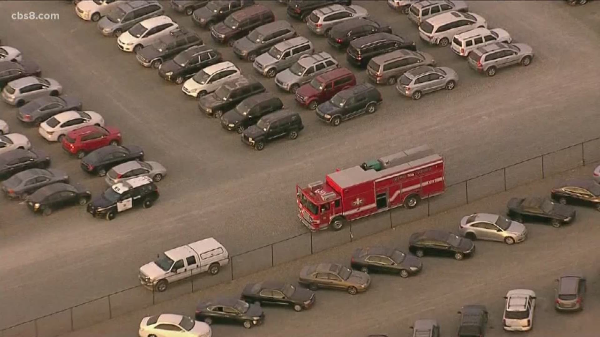 Authorities investigate possible suspicious device inside impounded car ...