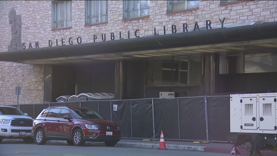 Old Central Library on the market for redevelopment | cbs8.com