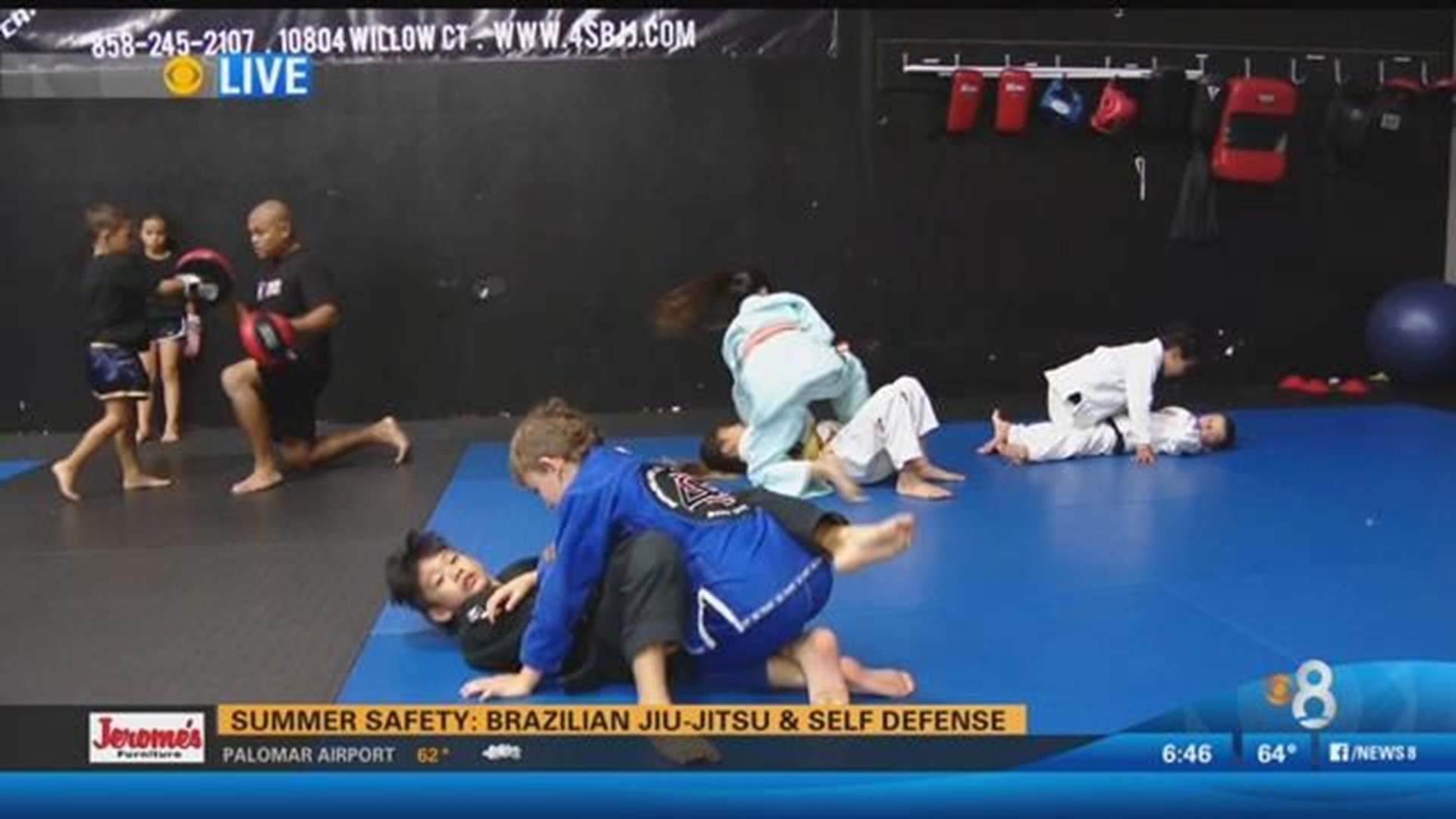 Summer Safety: Brazilian Jiu-Jitsu and Self Defense | cbs8.com