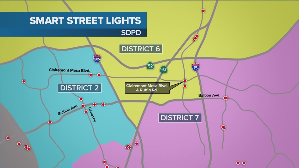 Smart Streetlights are coming back. Here's where: | cbs8.com