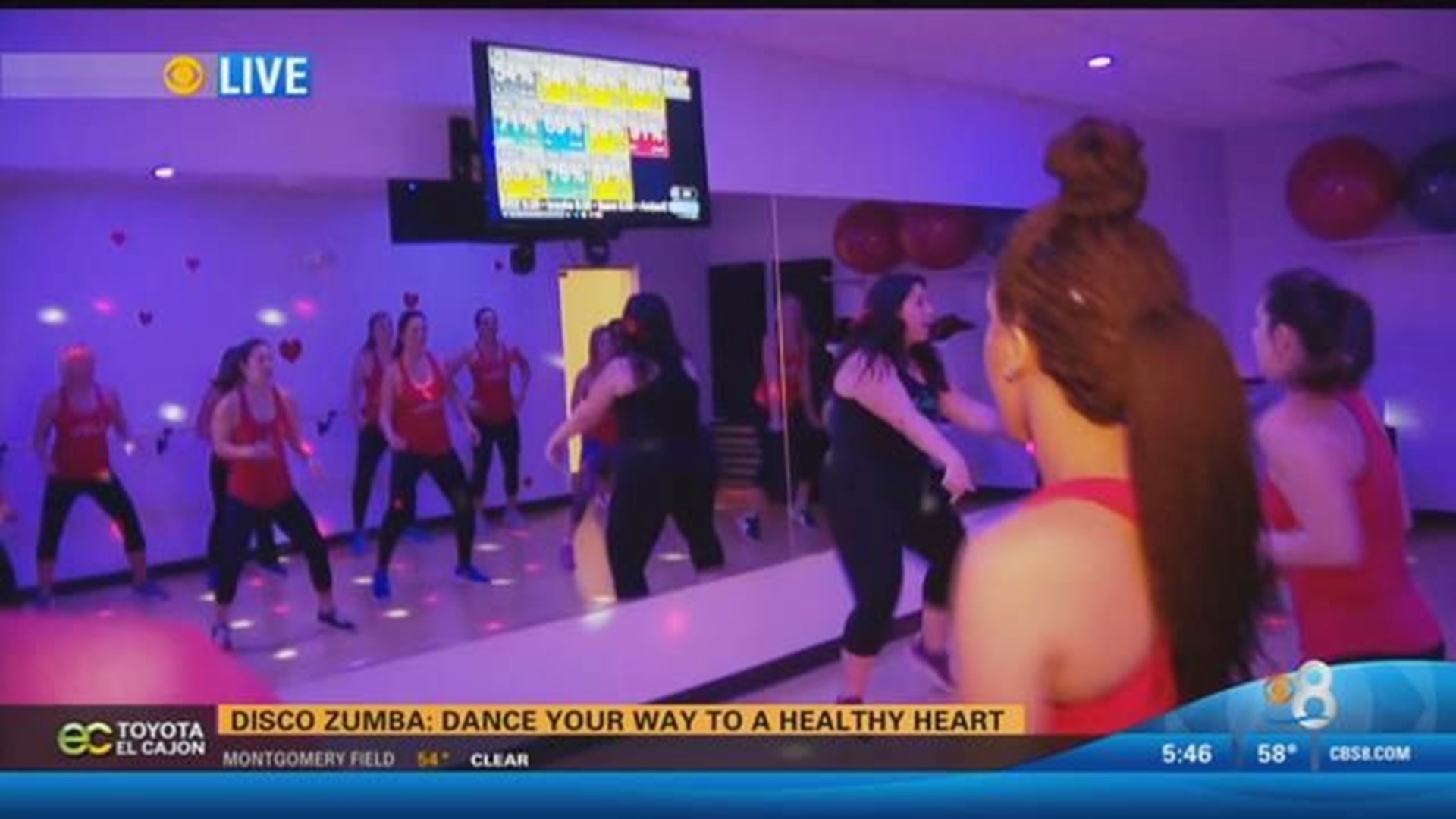 Disco Zumba: Dance your way to a healthy heart | cbs8.com