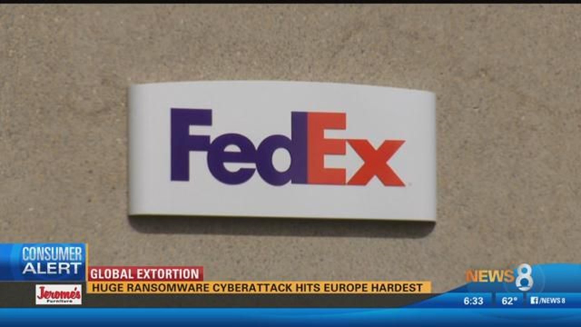 The Latest: FedEx confirms malware attack in systems disruption | cbs8.com