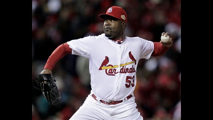 Rhodes makes World Series debut, Cardinals win 3-2 | cbs8.com