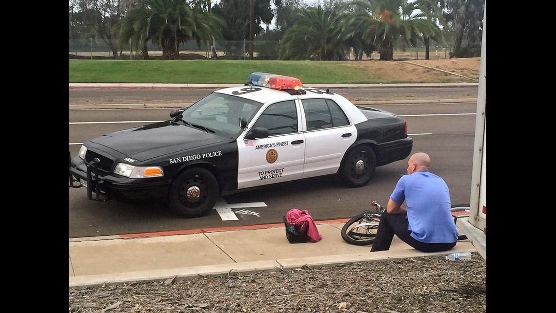 Police investigating after bicyclist struck by car | cbs8.com