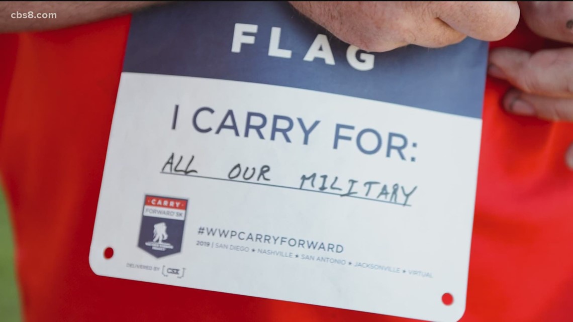 Wounded Warrior Project Carry Forward 5k goes virtual | cbs8.com