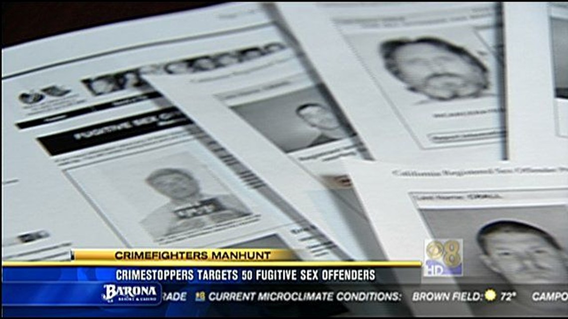 Crime Stoppers Targets 50 Fugitive Sex Offenders 3068