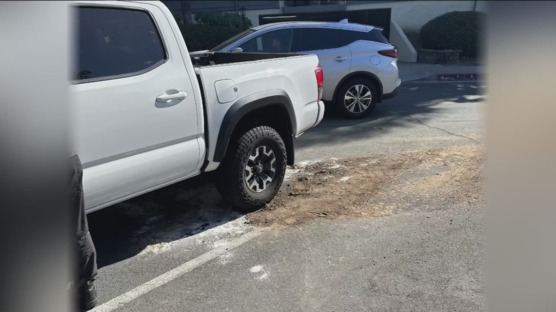 Gas thief drills through tank and steals gas | cbs8.com