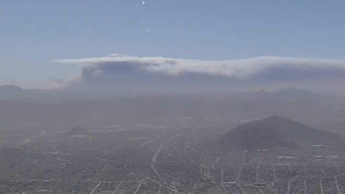 Smoke from 2 fires burning in Mexico seen in south San Diego | cbs8.com