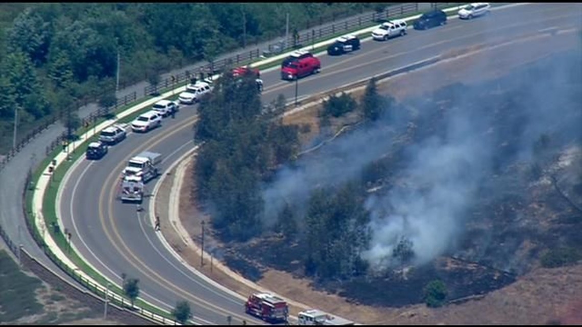 Crews knock down fire in Escondido | cbs8.com
