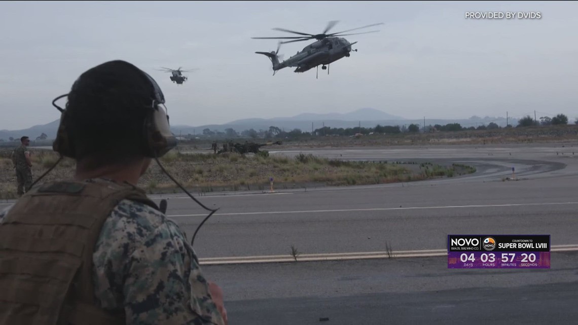 Marine helicopter with 5 onboard located after going missing en route ...