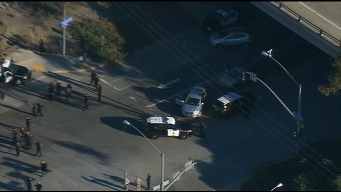 Suspect in custody after stealing CHP cruiser | cbs8.com