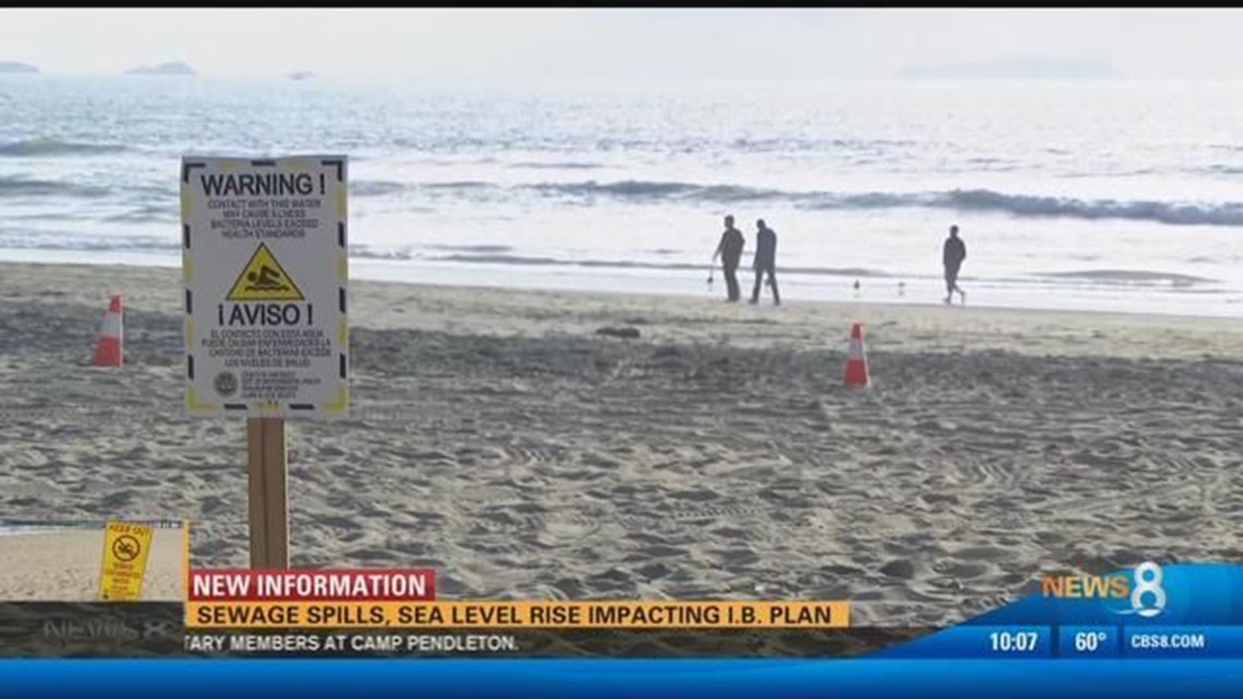 Sewage spills, sea level rise impacting Imperial Beach plan | cbs8.com