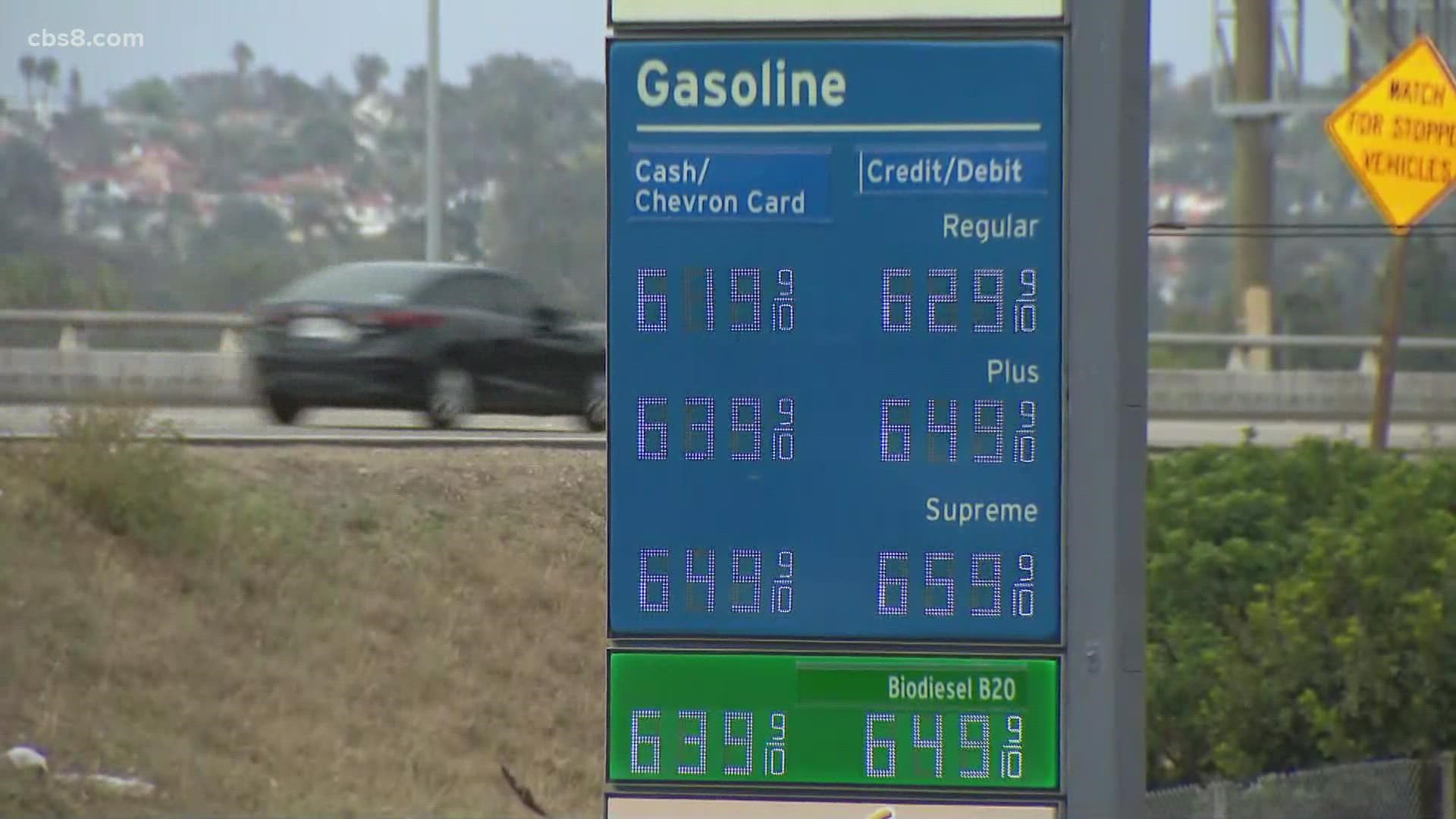 Biden tapping oil reserve for 6 months to control gas prices | cbs8.com