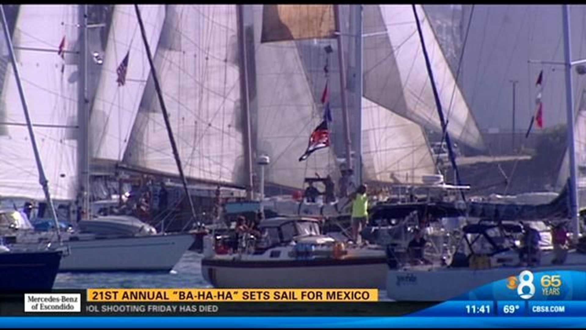 21st annual Baha Haha sets sail for Mexico | cbs8.com