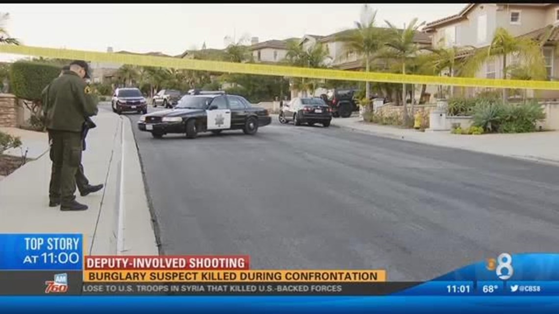 Suspect killed in deputy-involved shooting in San Marcos | cbs8.com
