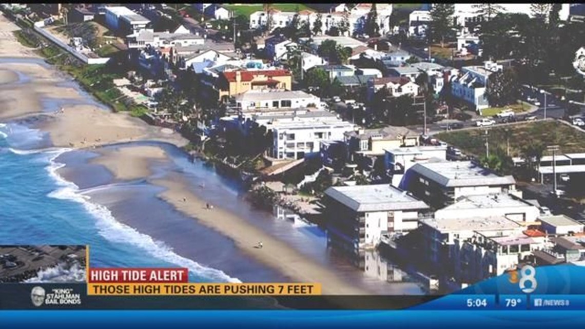 High tides, swell could bring coastal flooding to California | cbs8.com