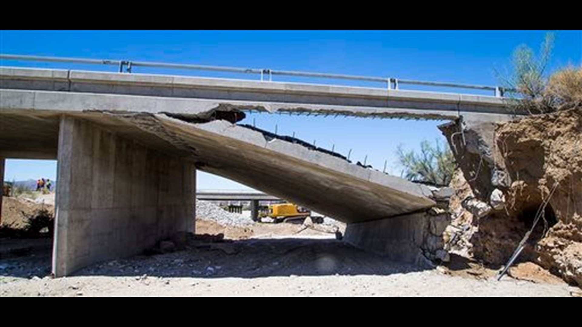 Freeway in California partially reopens after bridge damage | cbs8.com