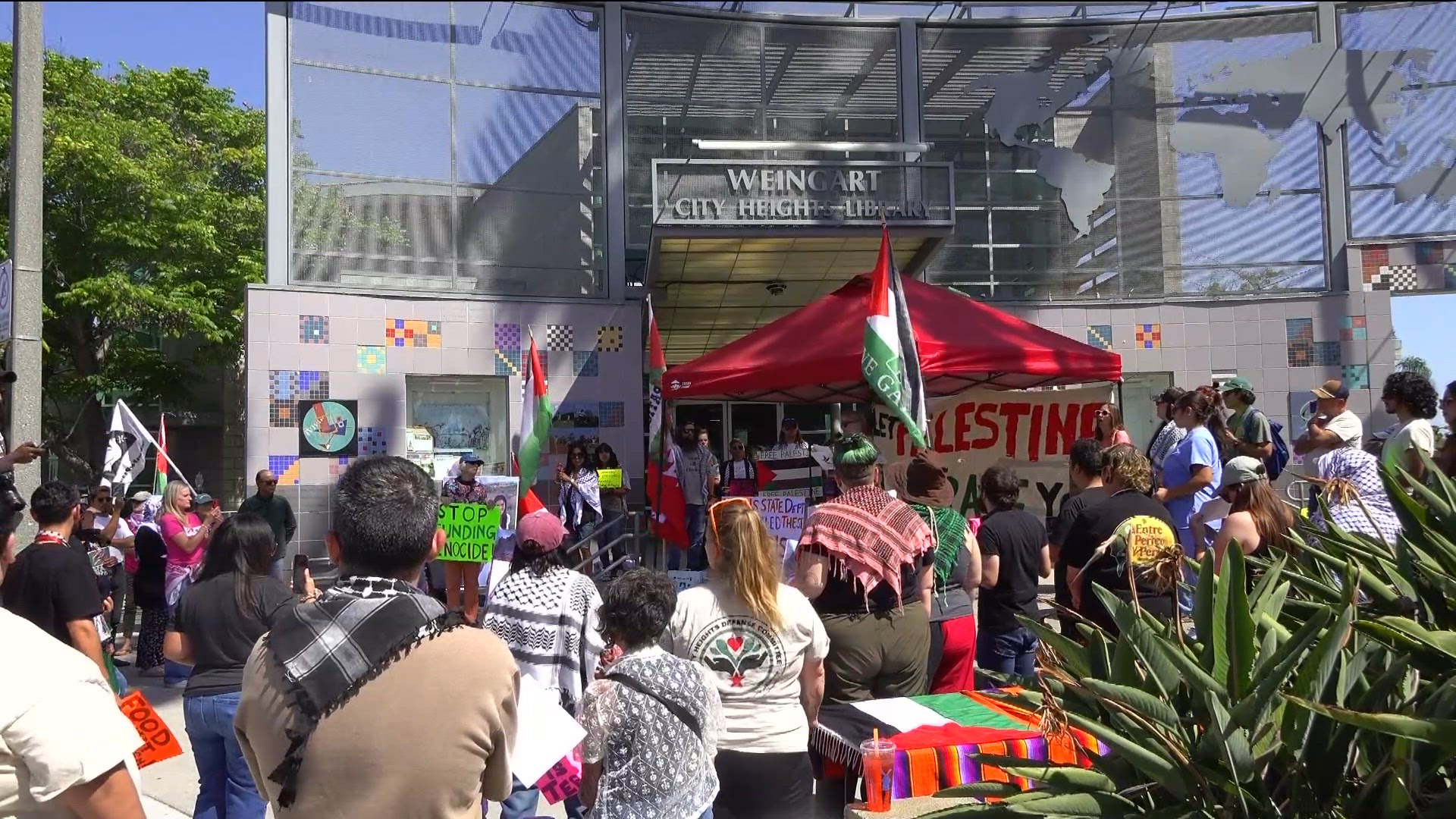 San Diego activist released from Israeli detention during Gaza aid ...