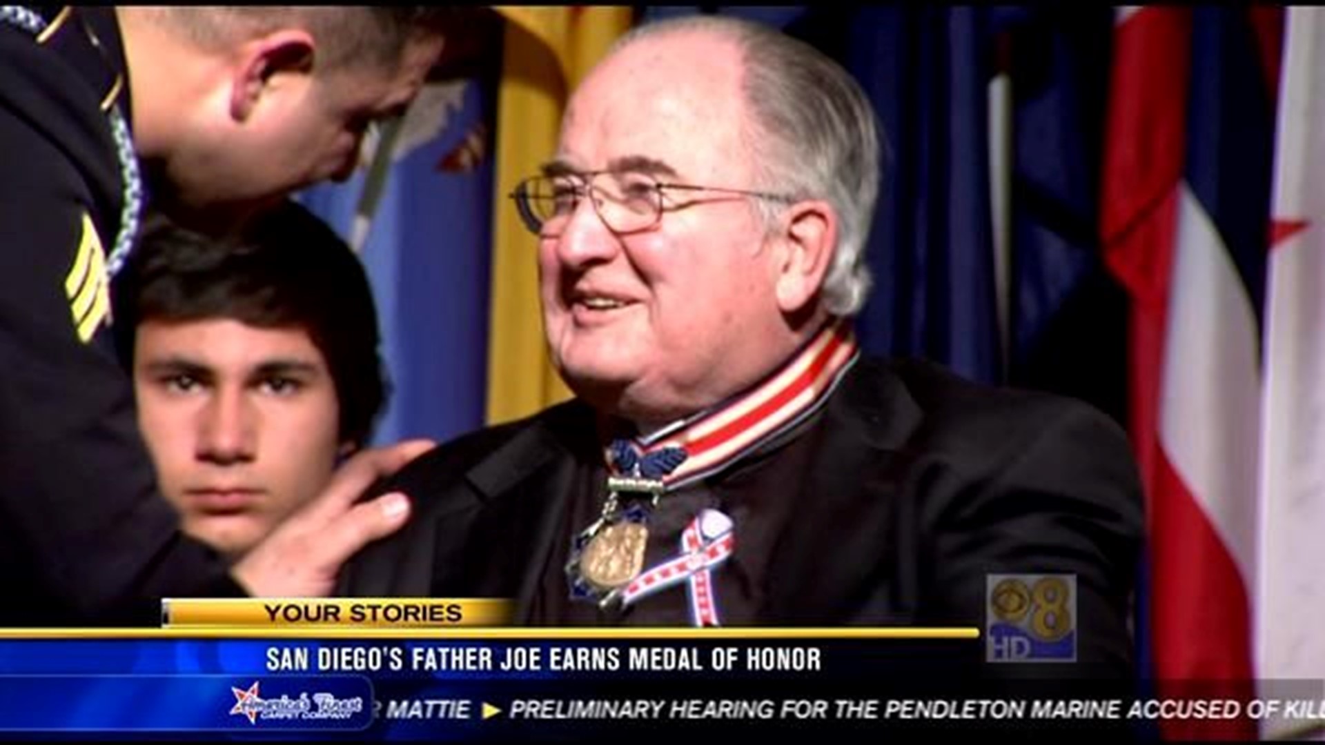 San Diego's Father Joe earns Medal of Honor | cbs8.com