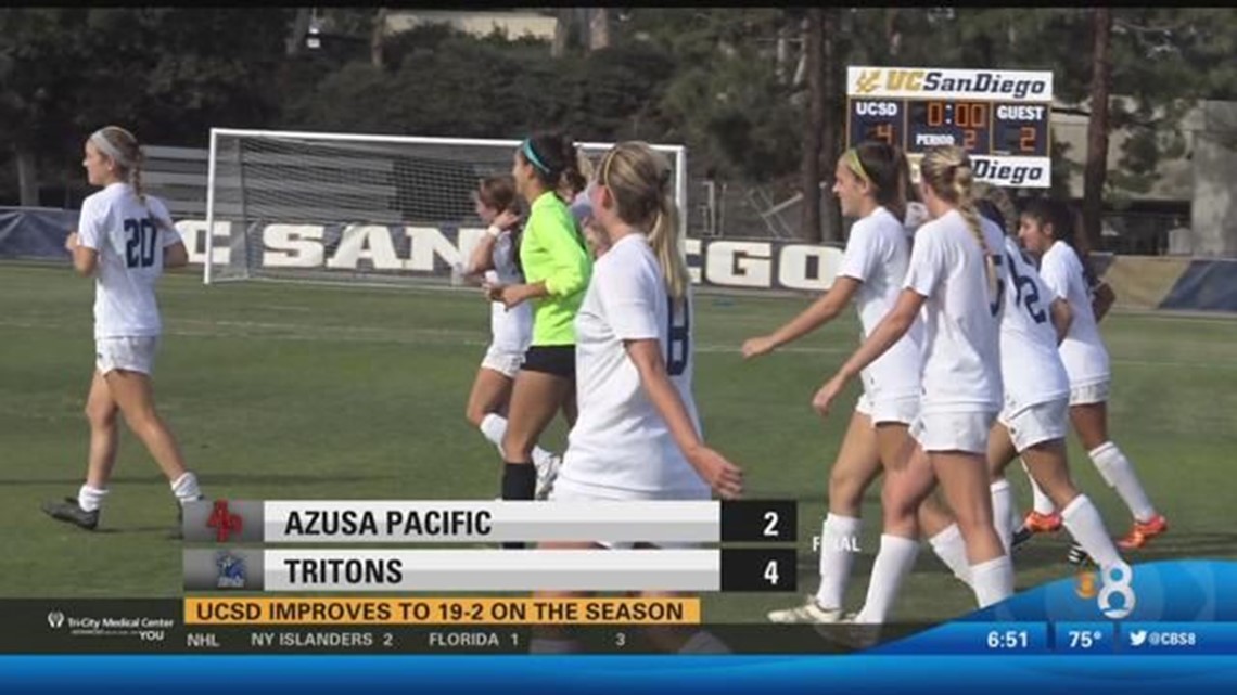 UCSD women's soccer improves to 19-2 this season | cbs8.com