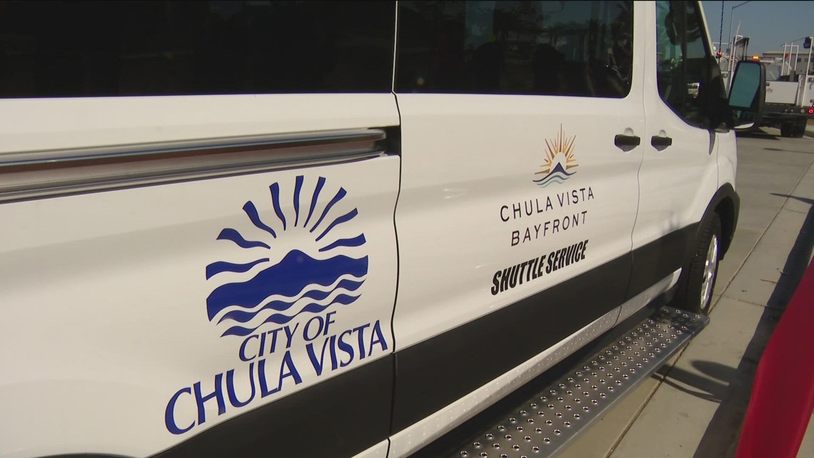 A free, all-electric shuttle service is now operating in Chula Vista ...