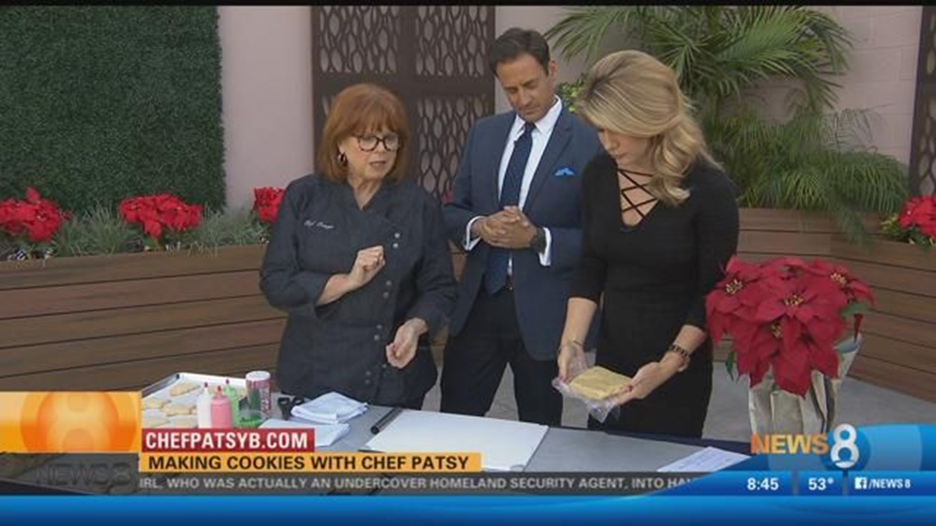 Making holiday cookies with Chef Patsy | cbs8.com