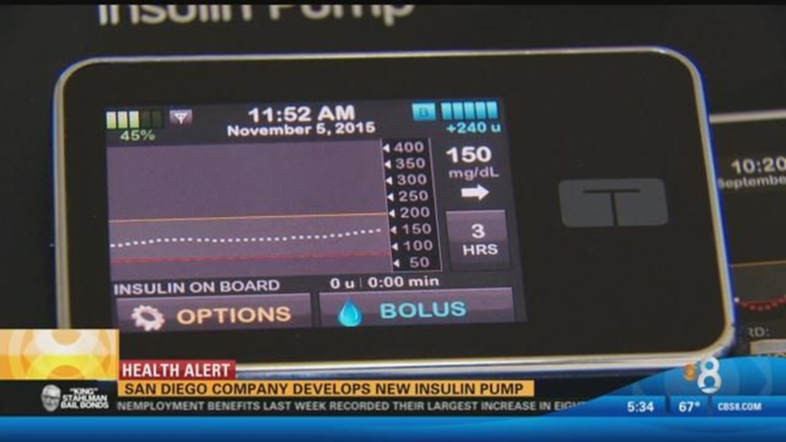 San Diego company develops new insulin pump | cbs8.com