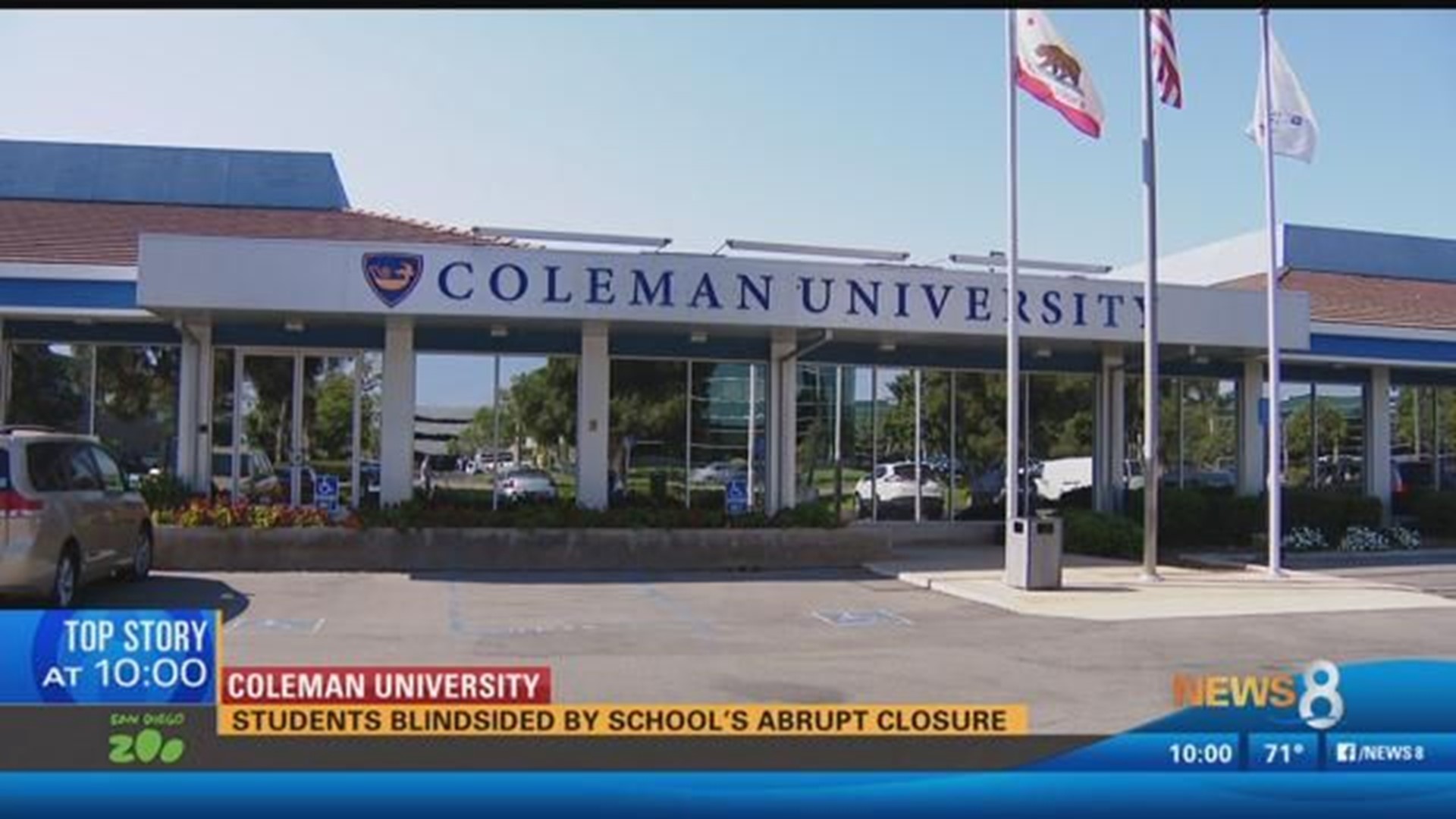 Coleman University: Students blindsided by school's abrupt closure ...
