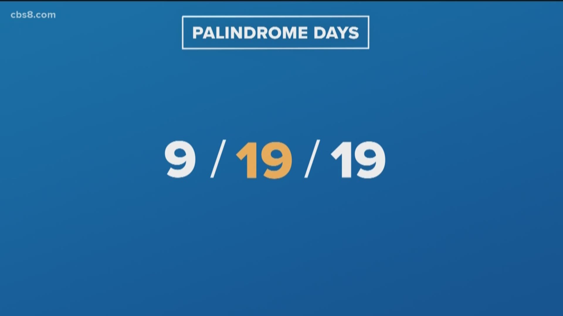 Happy Palindrome Week, where every day reads the same forward or ...
