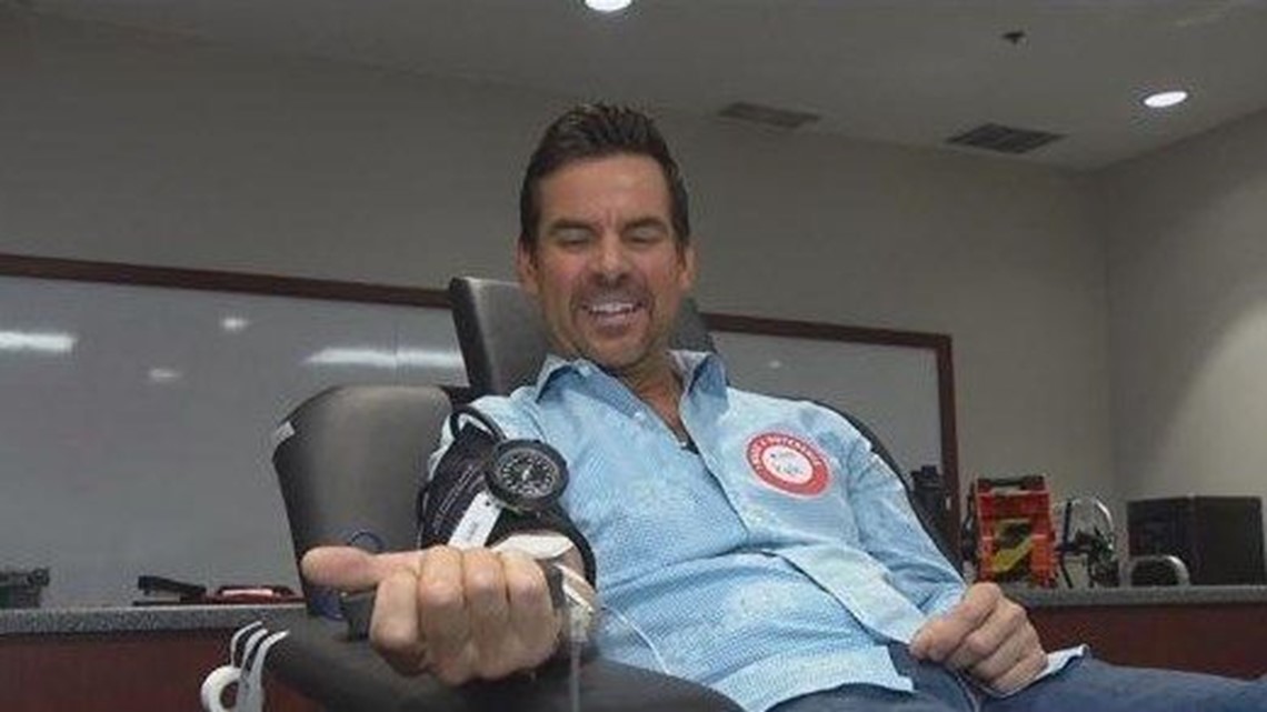 News 8's Kyle Kraska announces Celebration of Heroes blood drive | cbs8.com