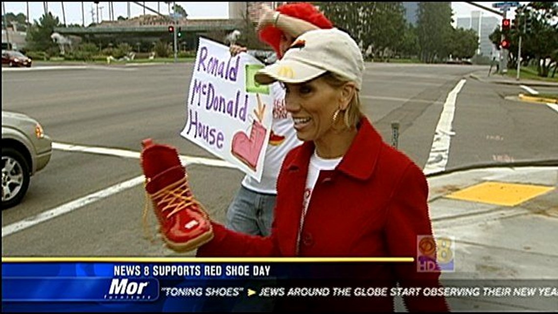 News 8 supports Red Shoe Day | cbs8.com