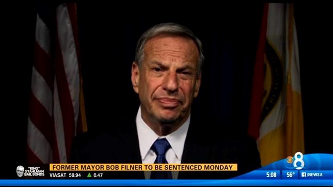 Former mayor Bob Filner to be sentenced Monday | cbs8.com