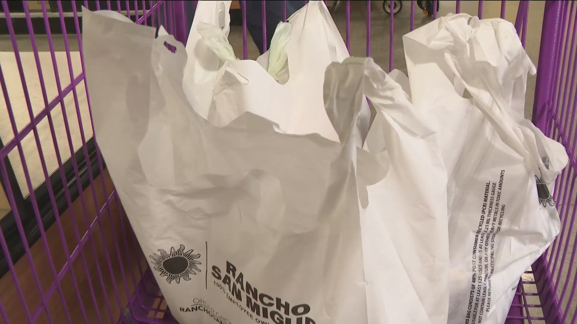 2026 New California Laws | Banning single-use carryout bags | cbs8.com