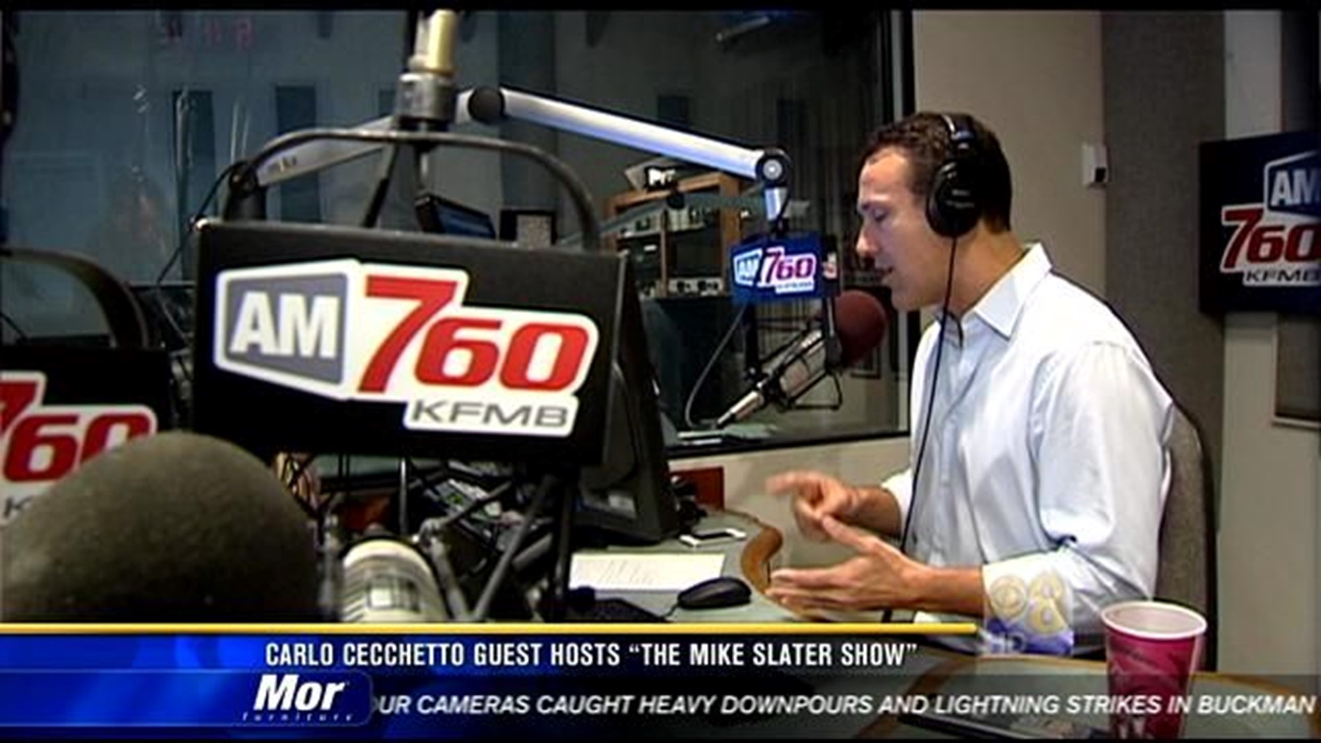 Carlo Cecchetto guest hosts The Mike Slater Show | cbs8.com