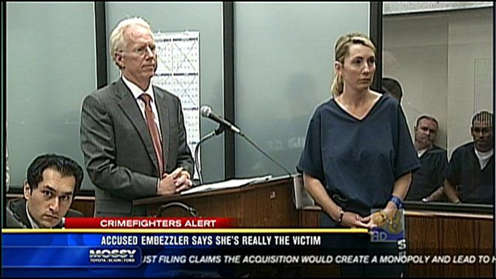 Accused embezzler enters not guilty plea | cbs8.com