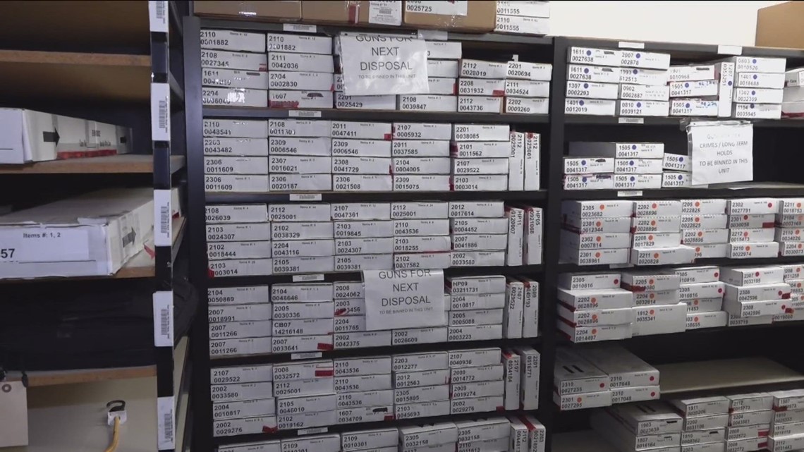 How many guns has San Diego Police taken since 2018? | cbs8.com