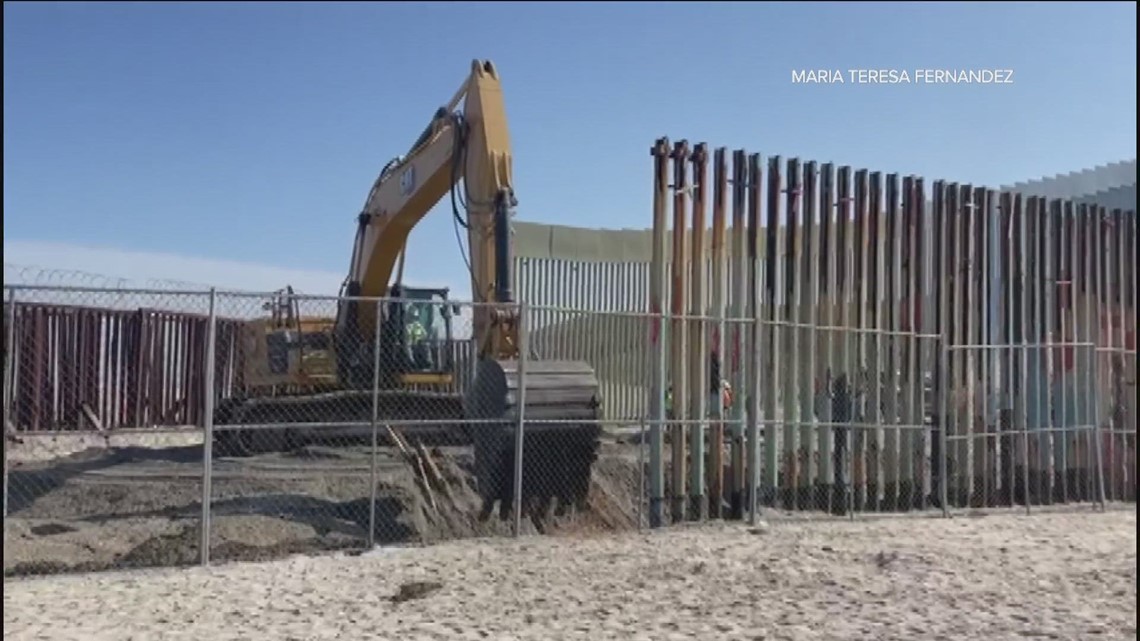 Friendship Park construction continues | cbs8.com