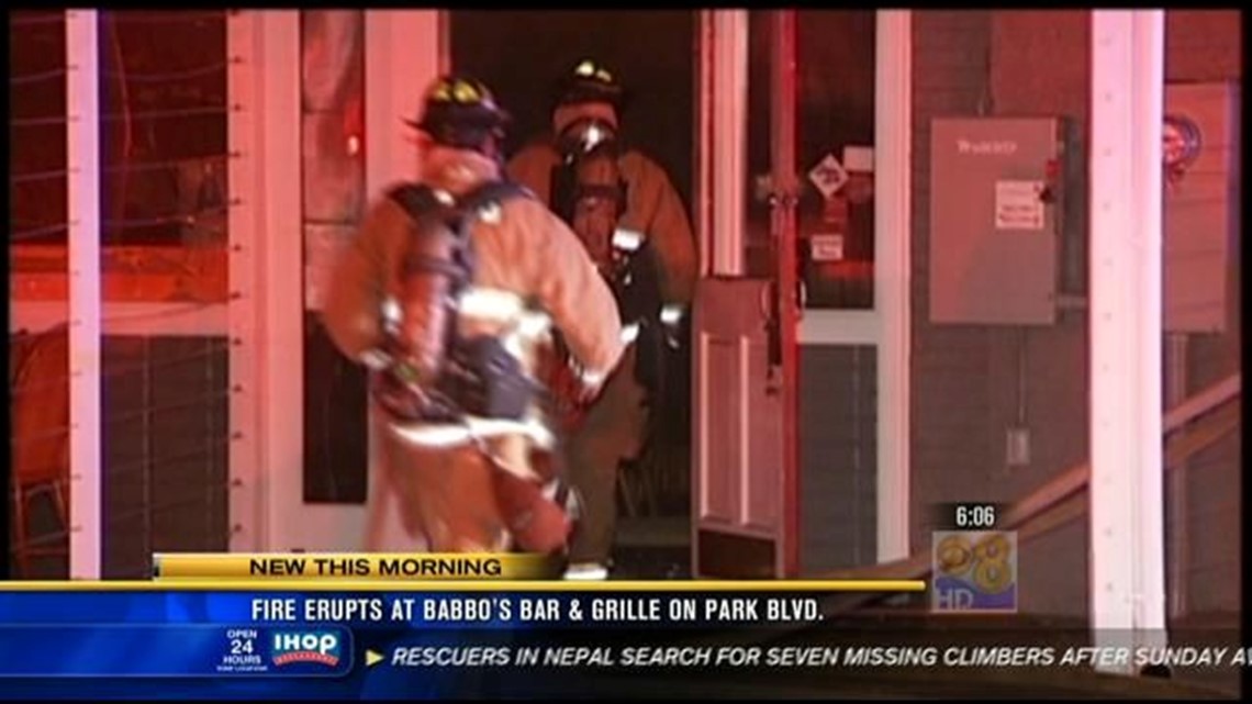 Crews extinguish fire at restaurant in University Heights | cbs8.com