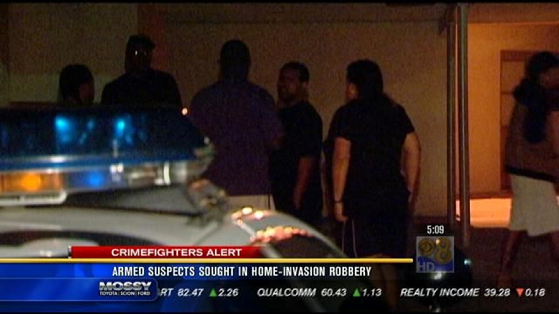 Armed suspects sought in home invasion robbery | cbs8.com