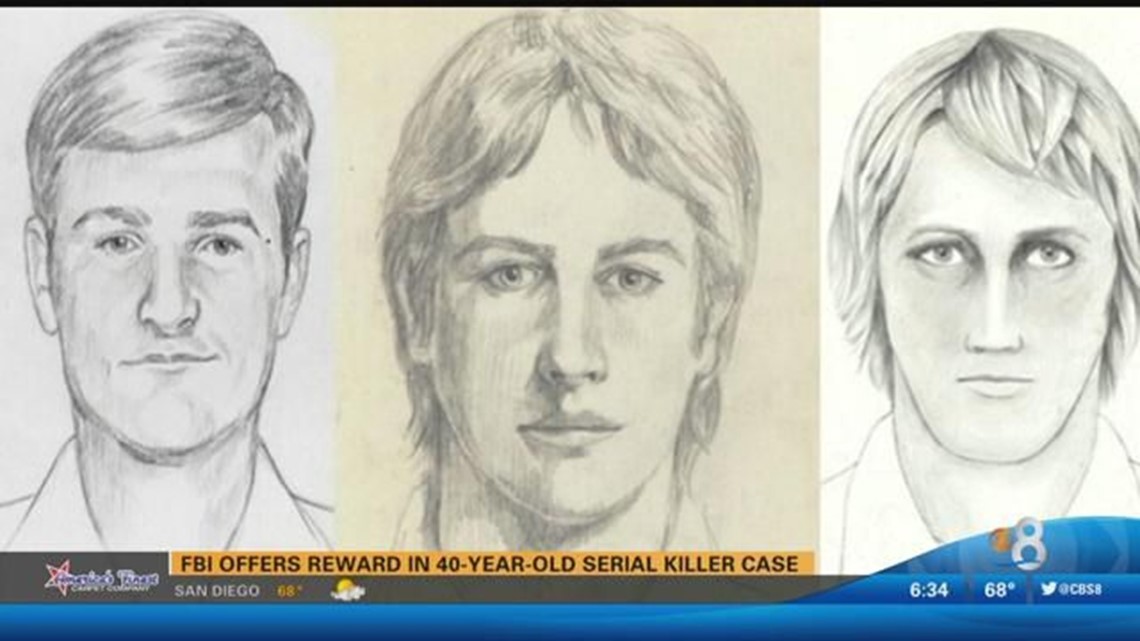 Reward offered in 40-year-old California serial killer case | cbs8.com