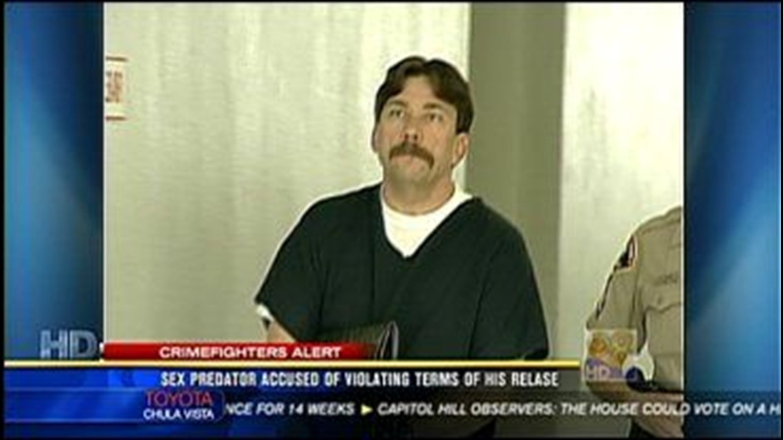 Sexually violent predator Matthew Hedge is back behind bars | cbs8.com