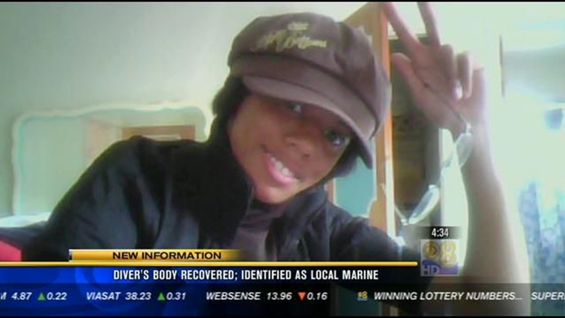 Diver's body recovered identified as local Marine | cbs8.com