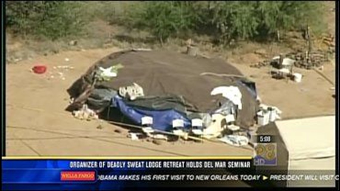 Third person dies in Sedona sweat lodge ceremony case | cbs8.com